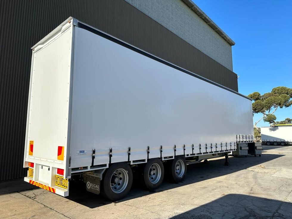 12 Pallet Double Drop Deck Curtainsider A Trailer | Regal Trailers